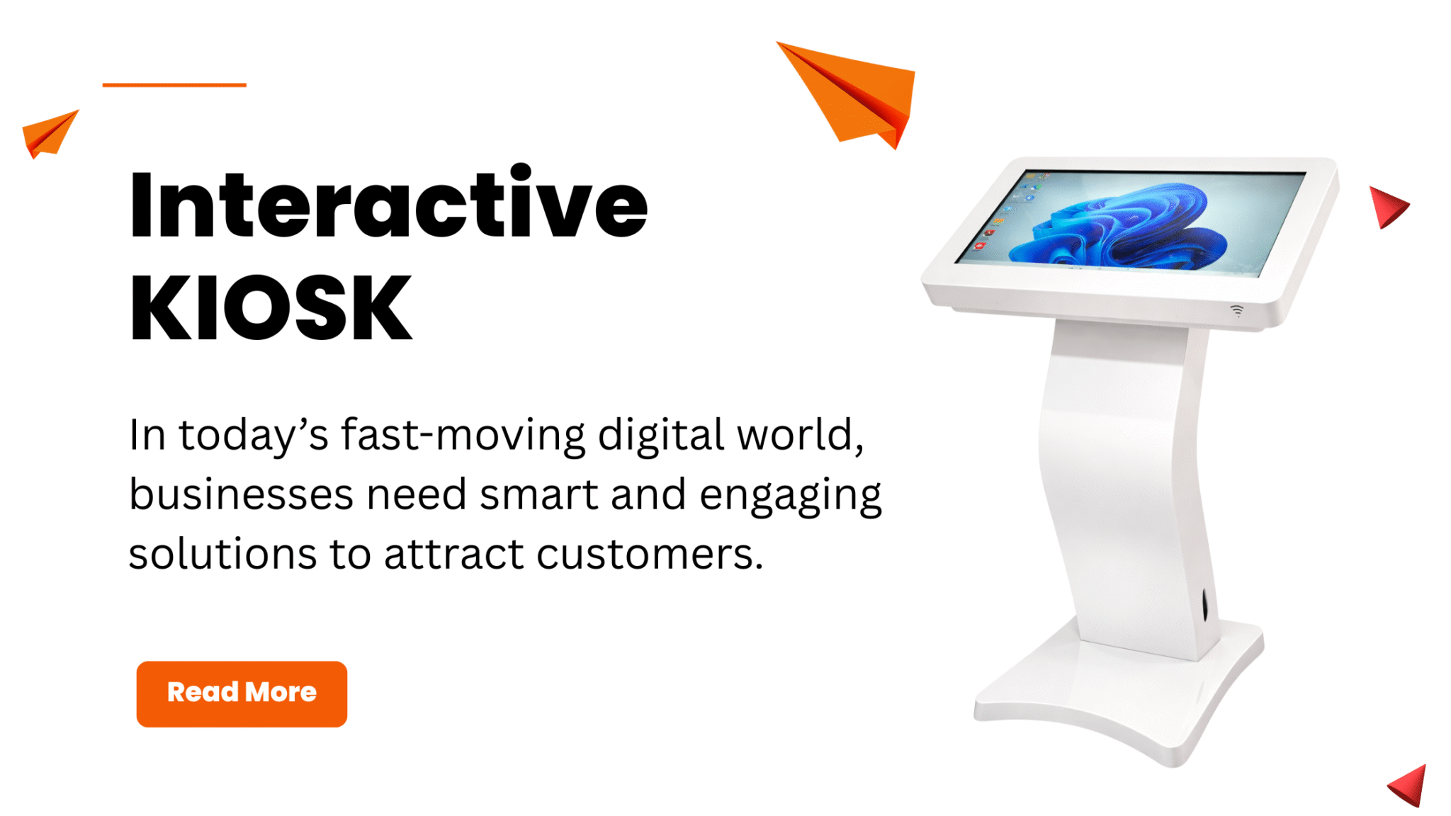 Interactive Kiosk by Romio Technologies – Smart Touch Screen Solution ...