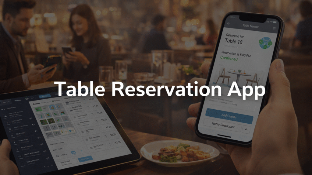 Table Reservation App Smart Way to Manage Restaurant